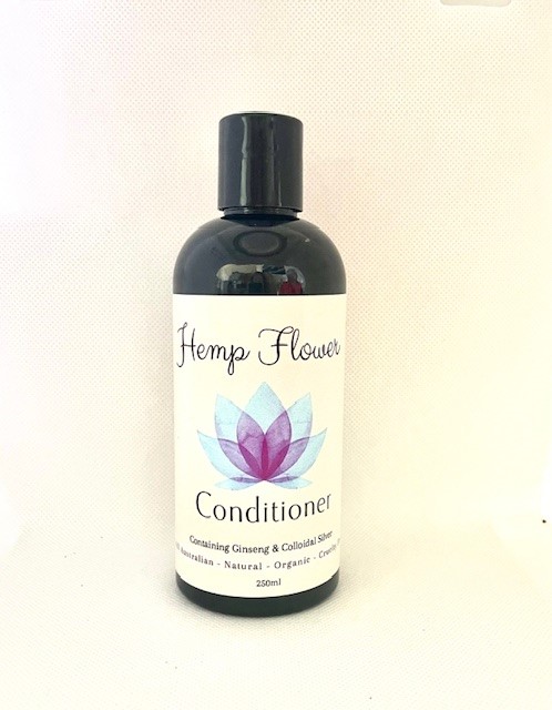 Hemp, Colloidal Silver & Ginseng Conditioner | Hemp Flower