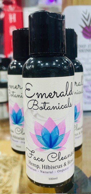 Face Cleanser Hemp, Hibiscus & Rose 100ml | Hemp Flower