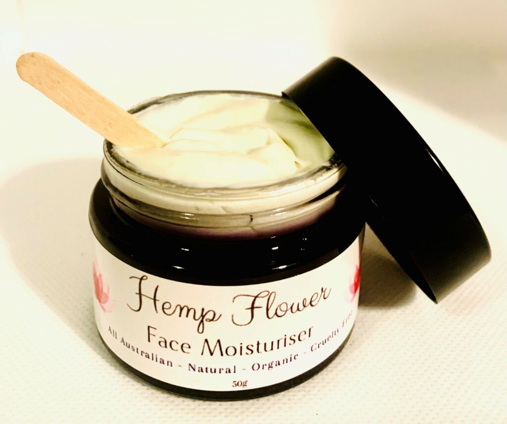 Hemp, Rose & Silk Face Moisturiser | Hemp Flower