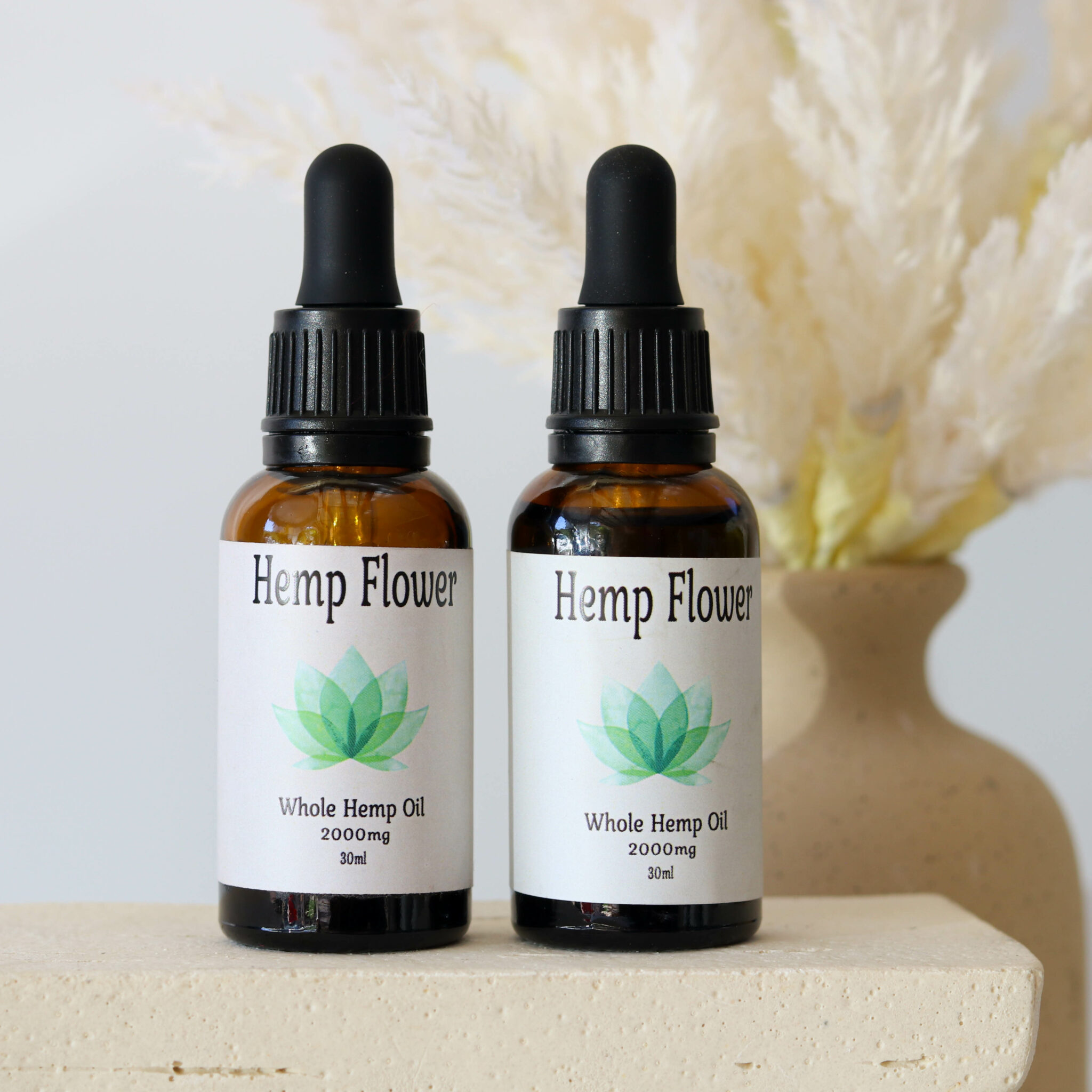 Australian hemp full spectrum CBD oil health and skin care range.