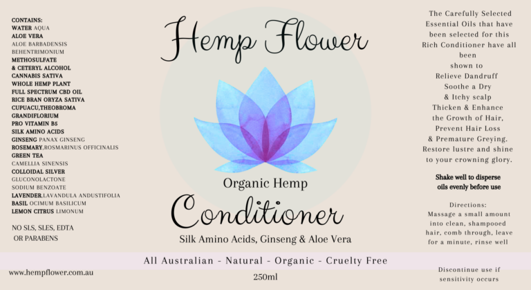 Hemp Shampoo & Conditioner Bundle Pack | Hemp Flower